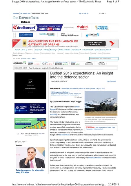 MSME Reforms in the Indian Defense Sector.docx