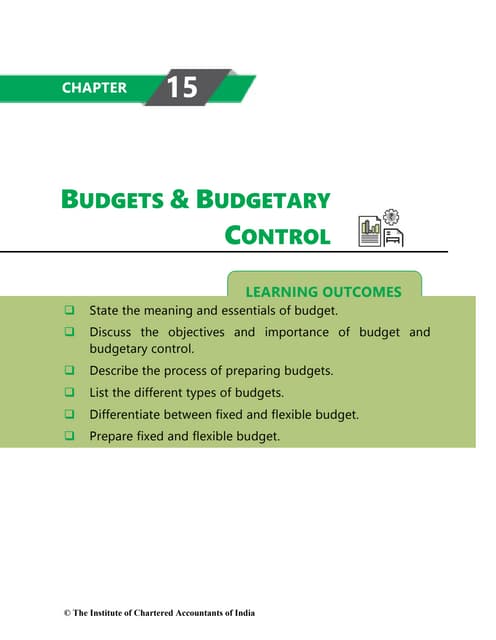 Budgetary control | PPT