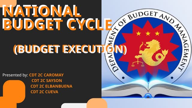 Budget execution | PPTX