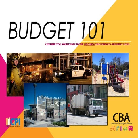 Budget 101: General Overview of San Diego City Budget | PPT