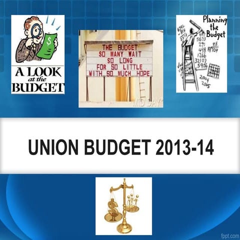Union budget 2014-15 Key Highlights from the Budget Speech made by ...