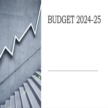 BUDGET 2024-25 , introduction of budget 2024 | PPTX | Government ...