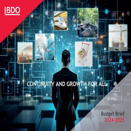 Budget Briefing for the 2024 by the Govern | PDF