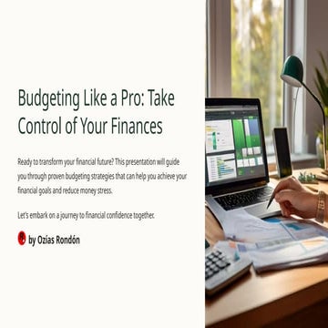 Budgeting-Like-a-Pro-Take-Control-of-Your-Finances | PPTX