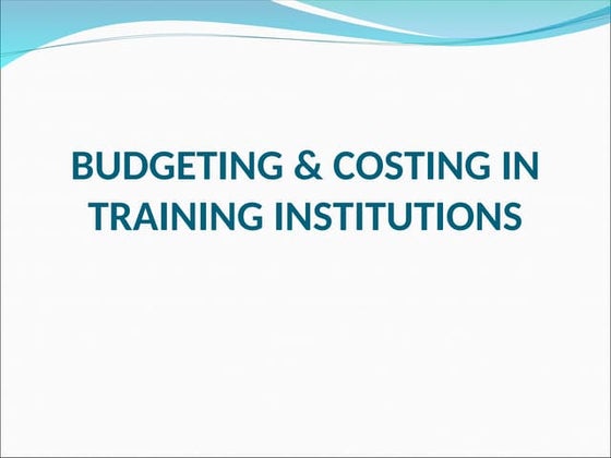 Dep ed financial management framework | PPTX