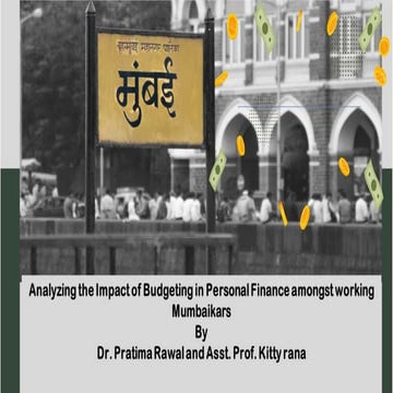 Impact of budgeting on personal fianance | PPTX