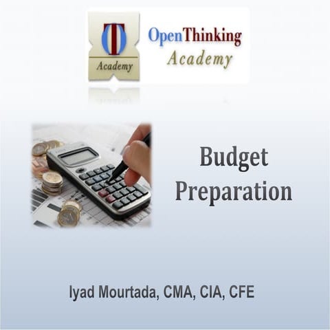 Budget Preparation | PPT