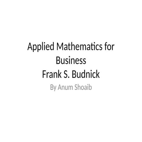 Budnick_Ch5_Lecture_Slides.pptx Business | PPTX