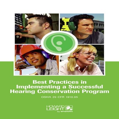 OSHA: Hearing Conservation Program | PPTX