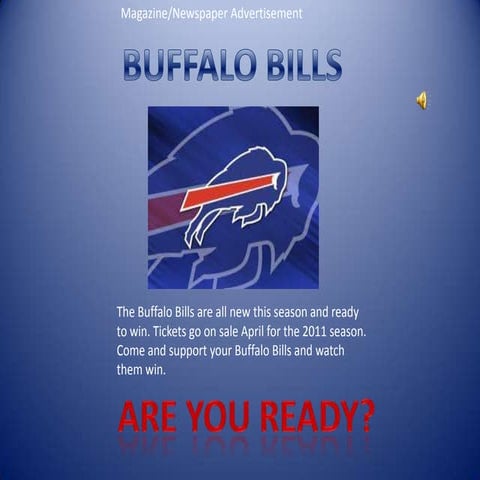 Sports Marketing Buffalo Bills | PPTX