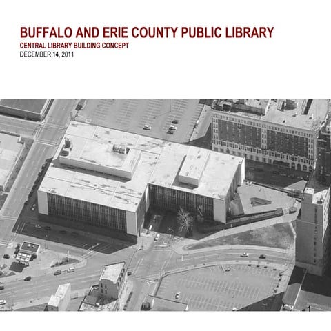 Buffalo and Erie County Public Library Central Library Building Concept ...