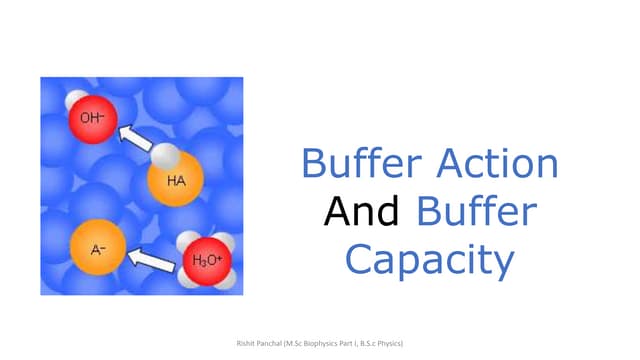 Buffer action and buffer capacity | PPT Buffer action and buffer capacity | PPT
