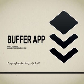 Buffer app | PPT