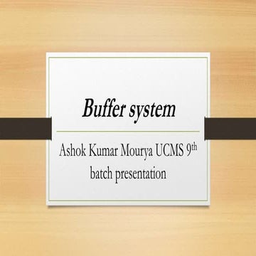 Buffer presentation | PPTX