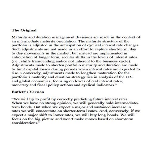 Warren Buffett Writes To Be Read | PDF