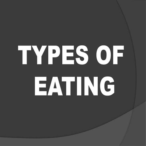 Understanding All the Types of Eating.pptx