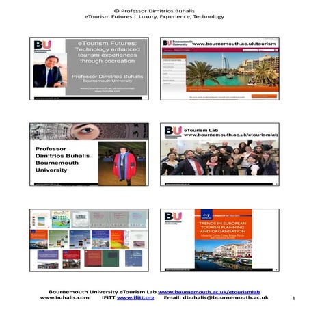 Buhalis e tourism futures: the future of technology enabled tourism | PDF