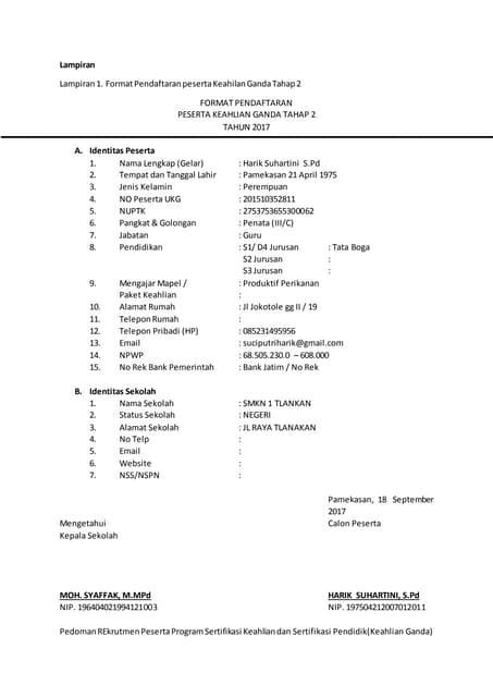 Borang permohonan biasiswa bkp bkpu (lampiran a) | PDF