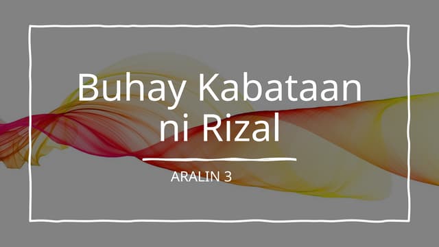 Angkan ni dr. jose p.rizal | PPTX