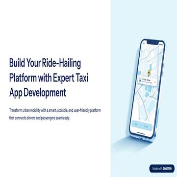 Build a Scalable and User-Friendly Ride-Hailing Platform with Expert ...