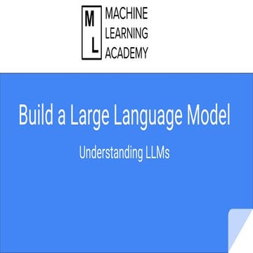Building a large language models from scratch .pdf