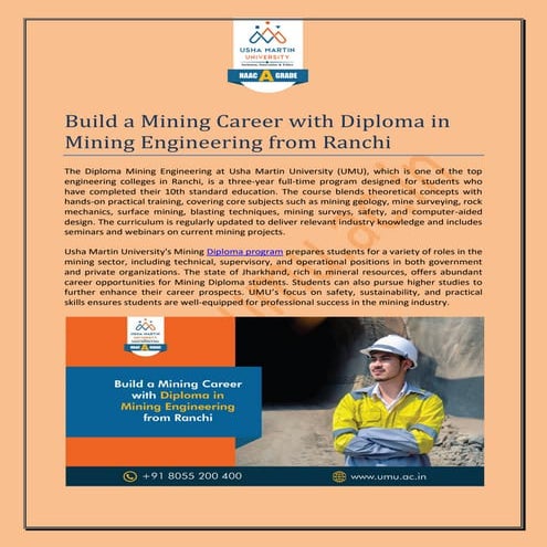 Build a Mining Career with Diploma in Mining Engineering from Ranchi.pdf