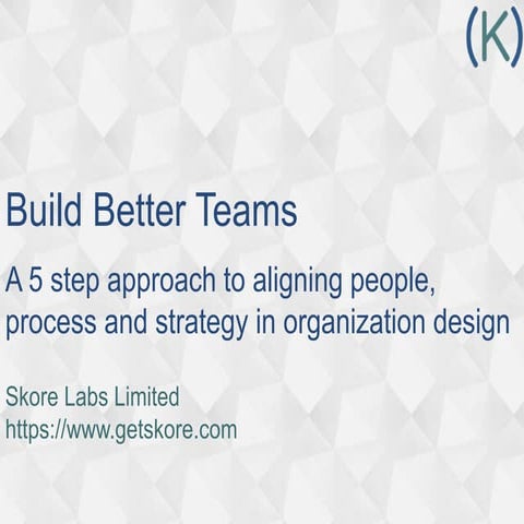 Build Better Teams | PPT