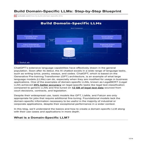 Build Domain-Specific LLMs Step-by-Step Blueprint.pdf
