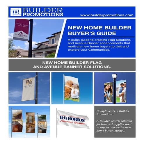 New Home Builder Buyer's Guide - Flags, Banners, Hardware | PDF | Home ...