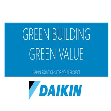Build Green with Daikin! | PPTX