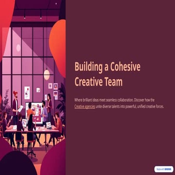 Building a Cohesive Creative Team in 2025 | PPTX