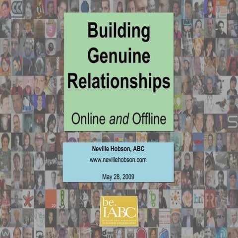 Building Great Relationships, by Brian Cauble | PPT