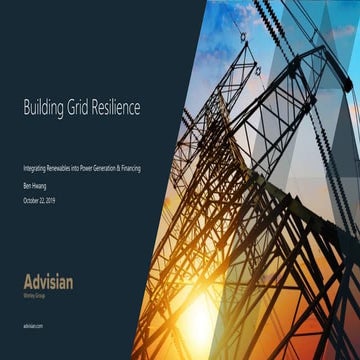 Building Grid Resilience | PPTX | Gas and Electric | Home Utilities