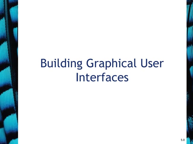 Building gui | PPT Building gui | PPT