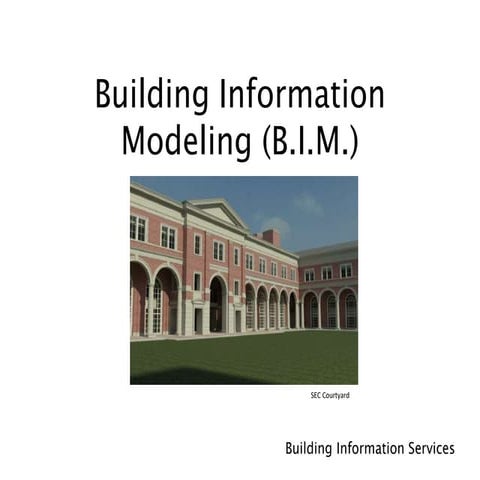 Building-Information-Modeling in AEC sector | PPT