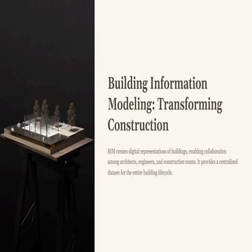 Building Information Modeling: Transforming Construction | PDF