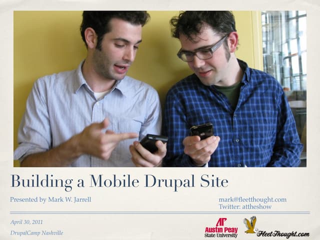 Building A Mobile Drupal Site Ppt 6276