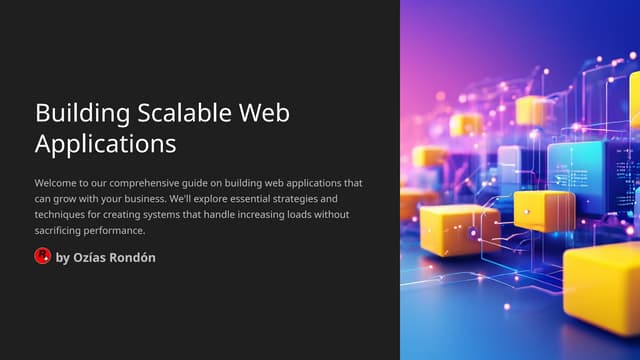 Building-Scalable-Web-Applications.Presentation | PPT Building-Scalable-Web-Applications.Presentation | PPT