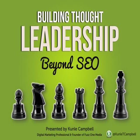 Building Thought Leadership - Beyond SEO | PDF