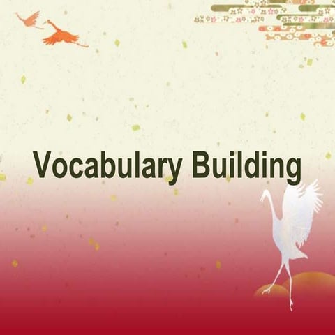 Building-Vocabulary.ppt