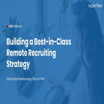 Building a Best in-class Remote Recruiting Strategy | PDF