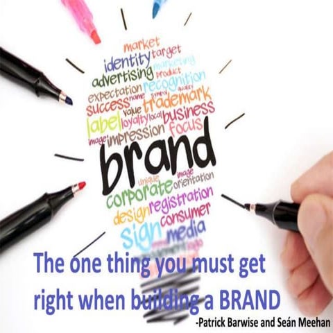 The One Thing You Must Get Right When Building a Brand | PPTX
