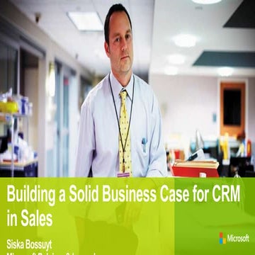 Building a business case for crm | PPTX
