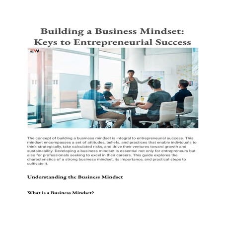 Building a Business Mindset_ Keys to Entrepreneurial Success.pdf