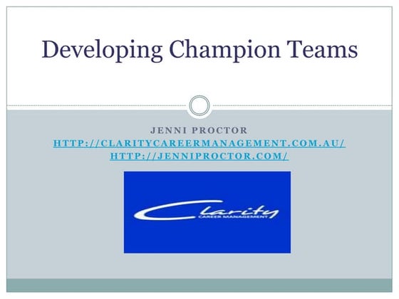 Effective conflict resolution and teamwork skills | PPT