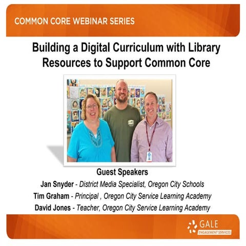 Cengage Learning Webinar, Library & Research, Building a Digital ...