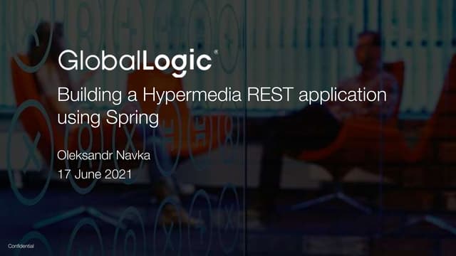 Java Techtalk Building A Hypermedia Rest Application Using Spring Ppt 1333