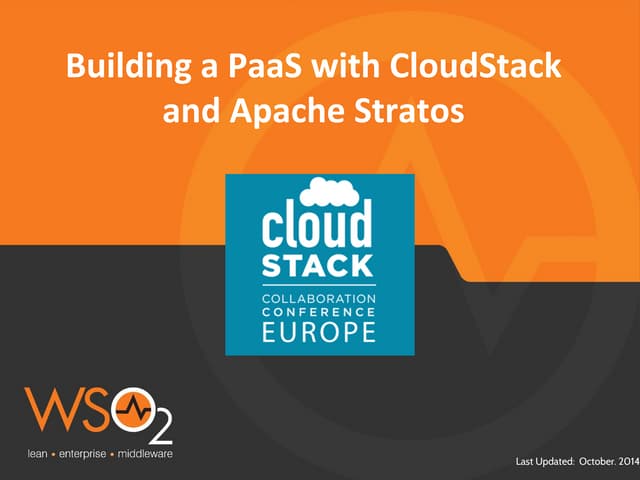 Building A Paa S With Cloudstack And Apache Stratos Ppt