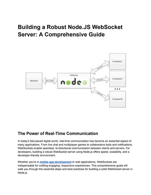 Building A Robust Nodejs Websocket Serverpdf 2794