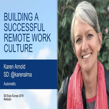 Building a successful remote work culture | PPT